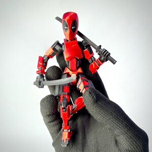 Small Deadpool Figure - Etsy