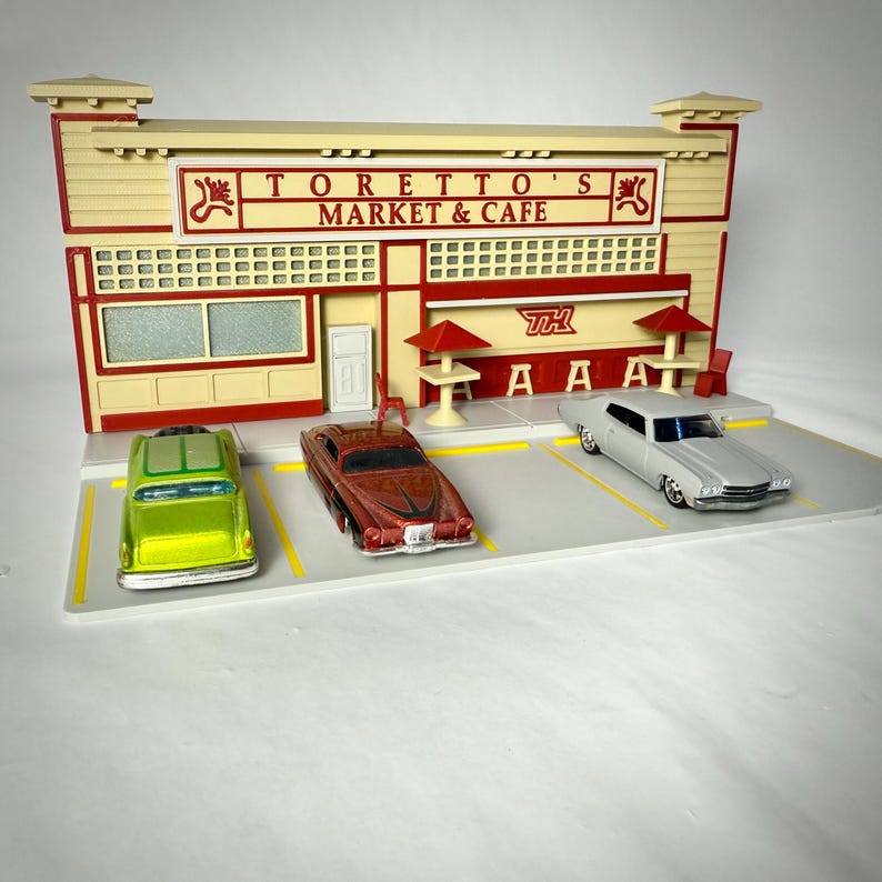 Toretto's Shop Diorama 1/64 | 3D Printed | Custom Diecast Car Model ...