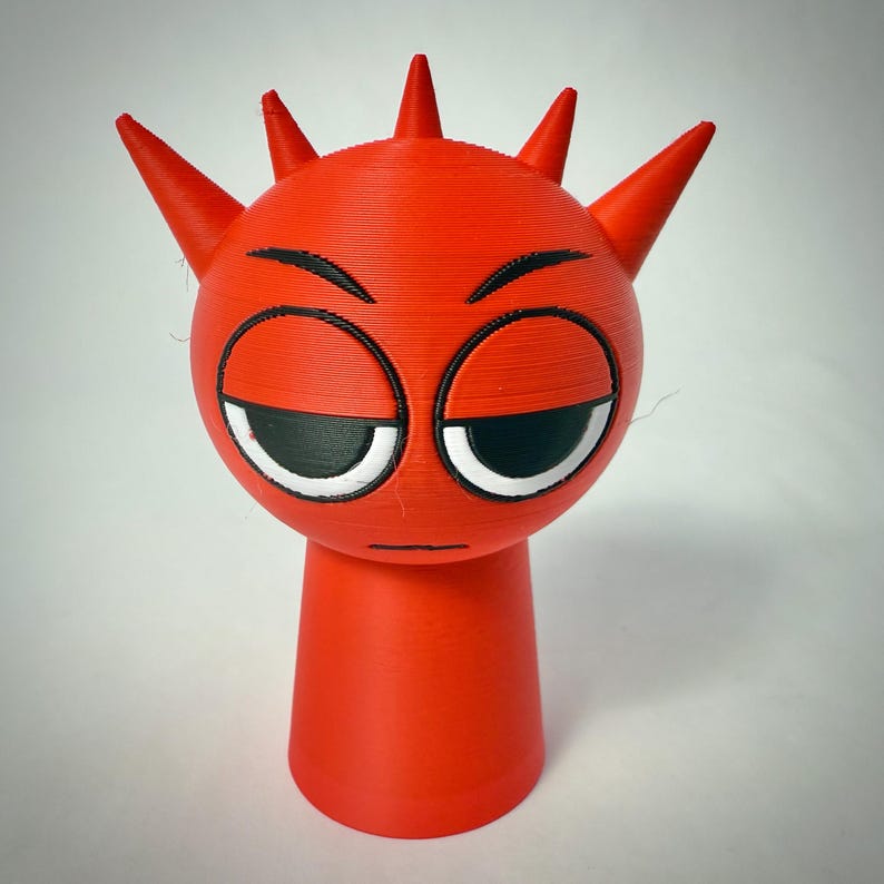Sprunki 3D Printed Toy | Collectable Gift | Cake Topper - Etsy