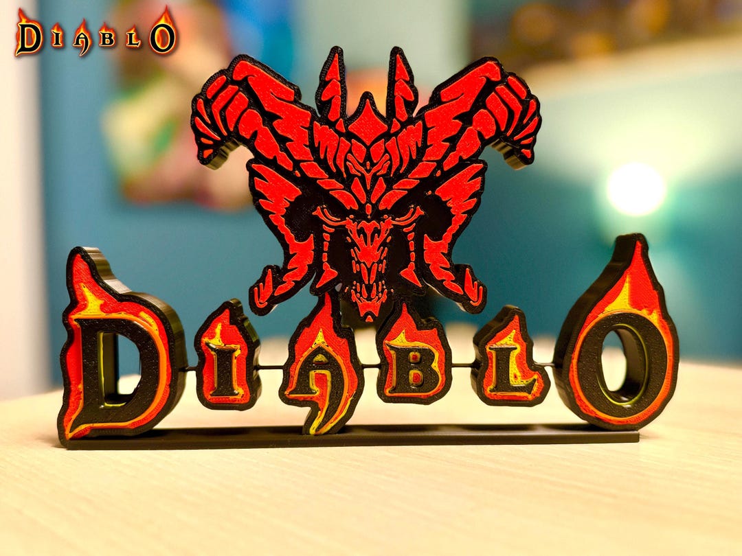 Diablo Display Stand... Straight From Hell! - Etsy