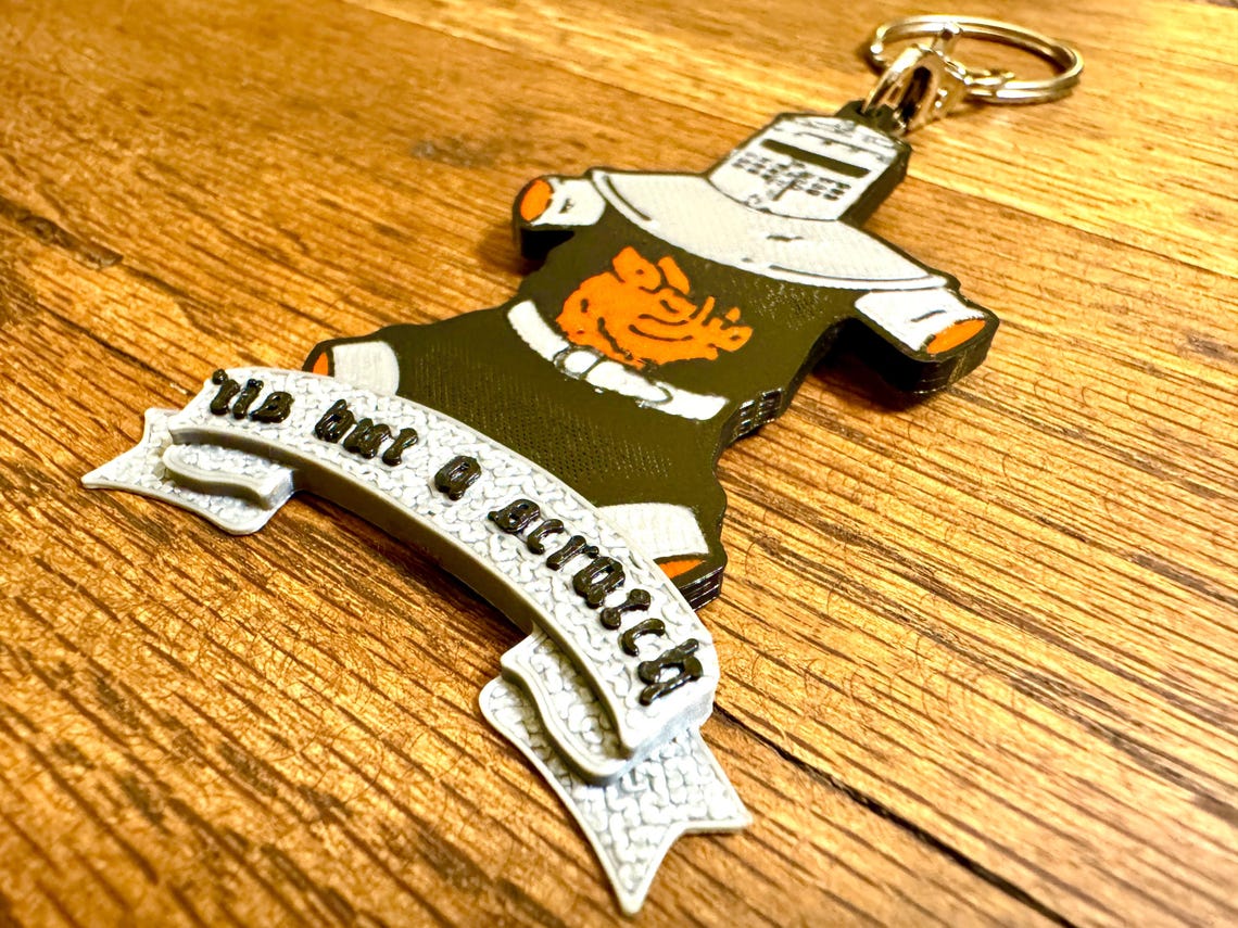 Monty Python's "black Knight" Keychain -tis but a Scratch- ... for the ...