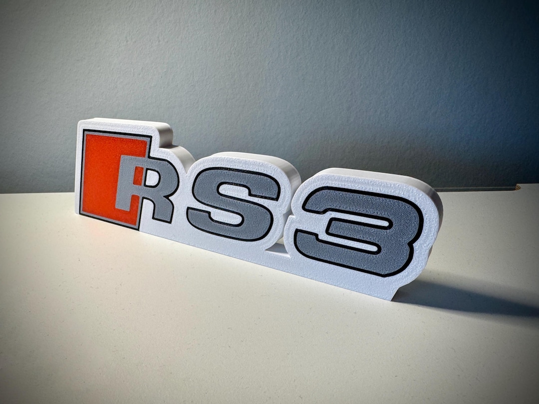 AUDI RS3 Sign (3D Printed) - Etsy