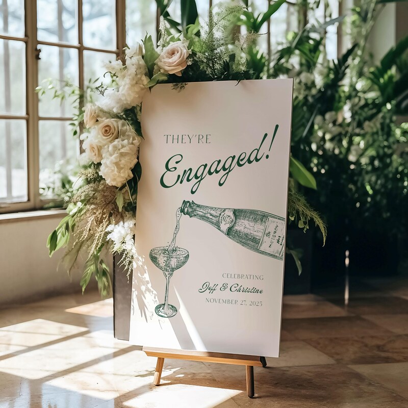 Engagement Party Signs - Etsy