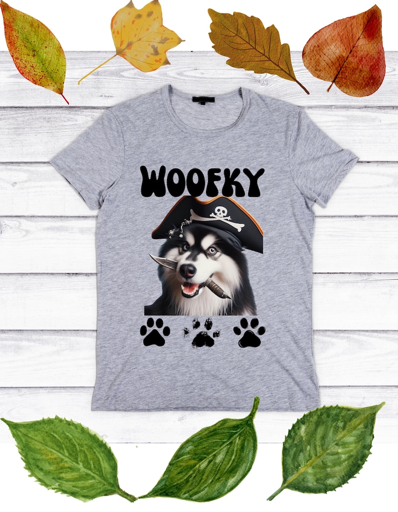 Sassy Husky, Funny Dog, Wear Pirate Hat PNG - Etsy