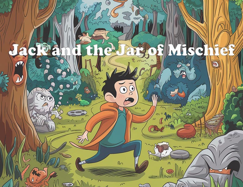 Jack and the Jar of Mischief - Etsy