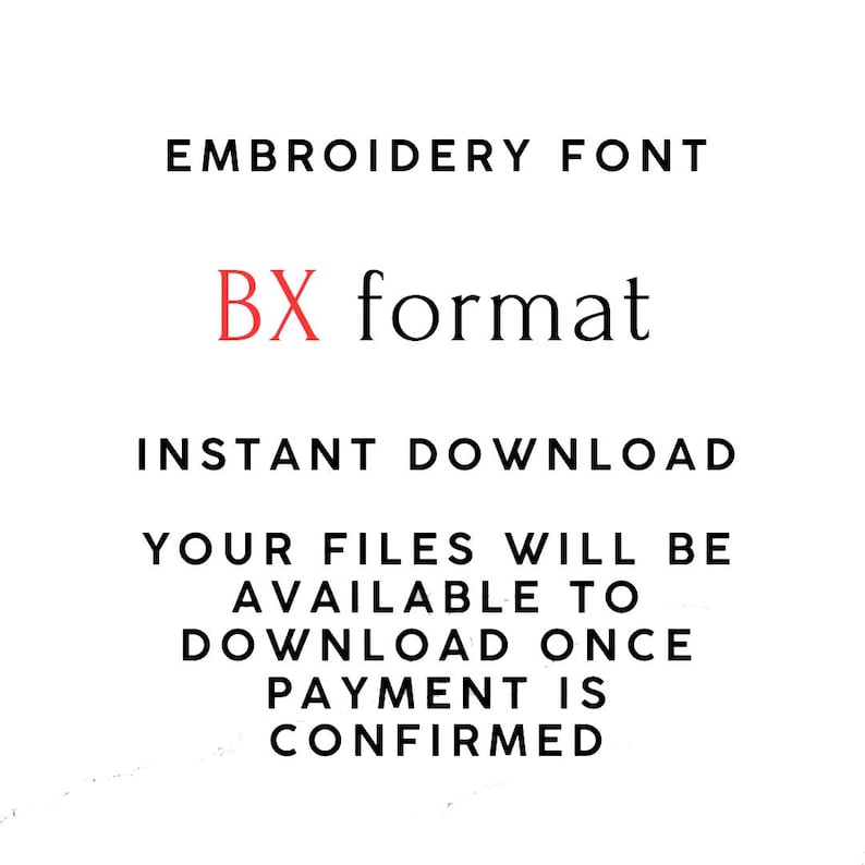 BX Embroidery Fonts Bundle, 75 BX Fonts, Embrilliance BX Fonts, Machine ...