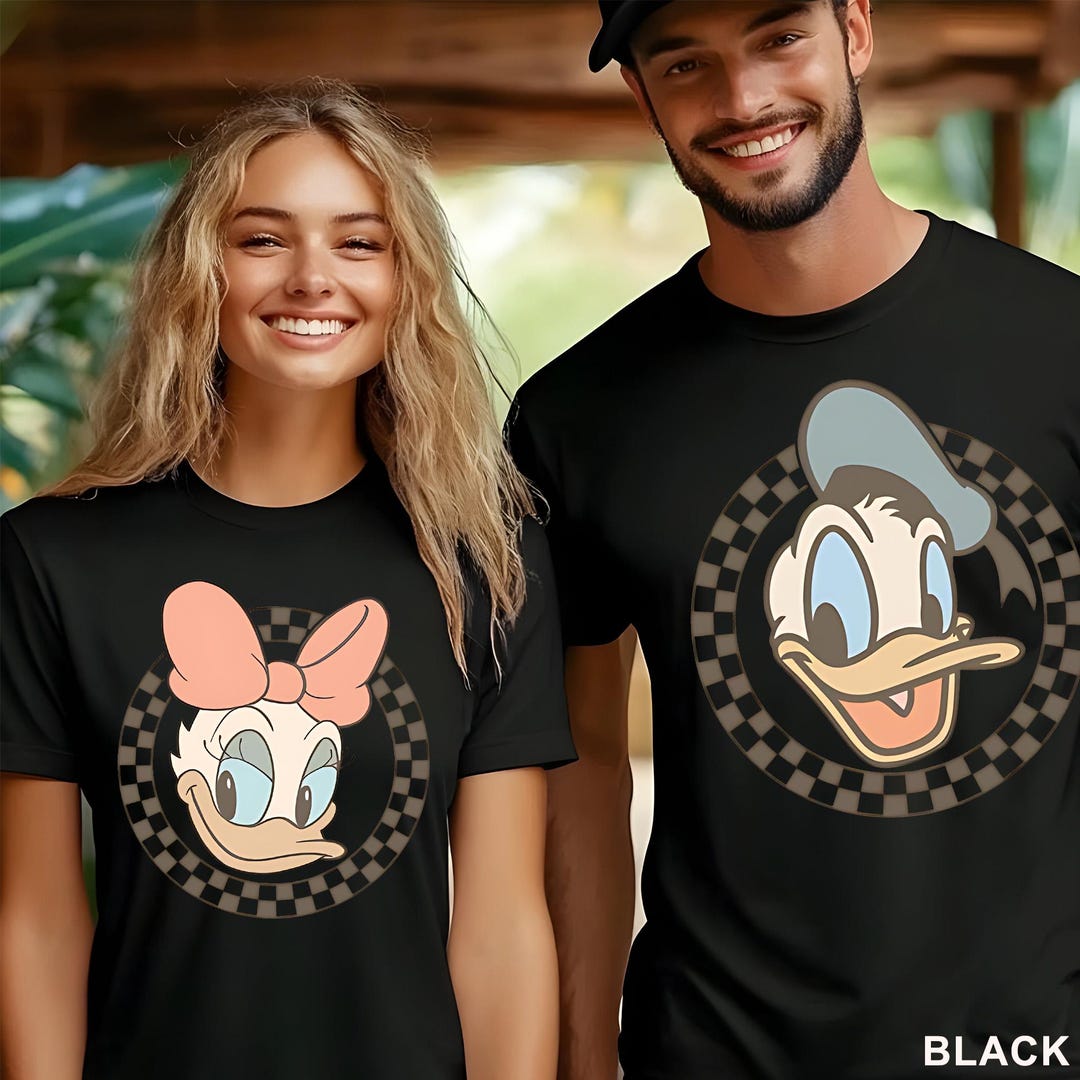 Retro Checkered Mickey and Friends Shirt, Retro Disney Trip Shirt ...