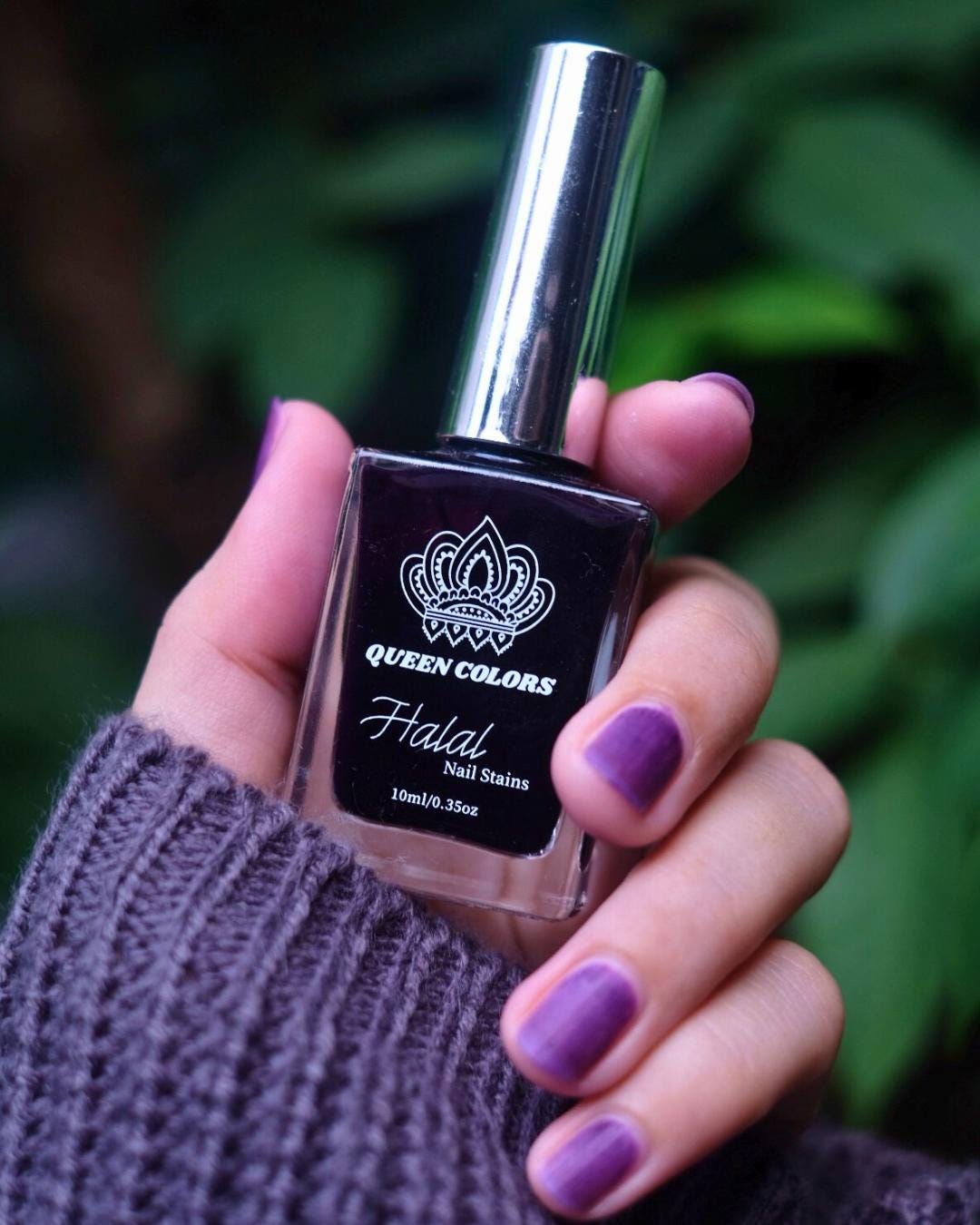 Organic Henna Nail Stain – Halal & Wudhu-friendly, Water-permeable ...