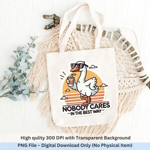 Funny Goose PNG, Cool Goose Clipart, Retro Sunset Digital Download ...