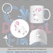 Cute Goose Pink Color PNG | Birthday Party Animal Clipart | High ...