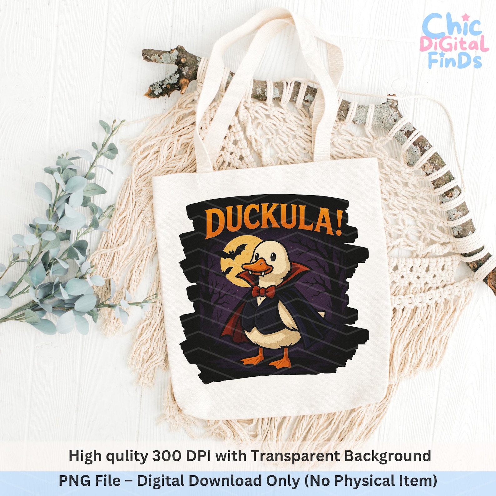Halloween Duck PNG, Duckula Dracula Goose Clipart, Funny Vampire Duck ...