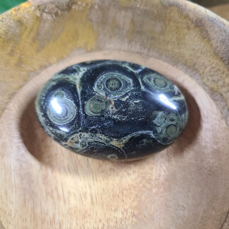 Kam Baba Jasper Palm Stone, Natural Smooth Polished, Natural Stone ...