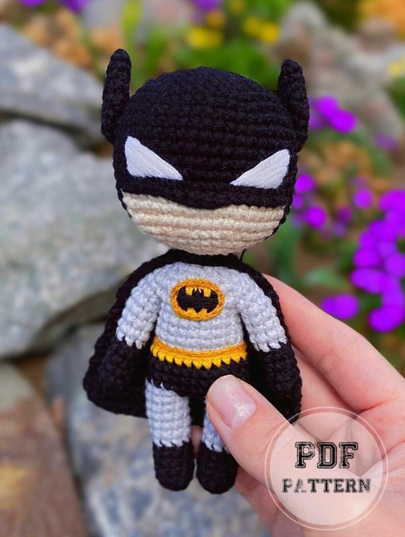Batman Amigurumi Crochet Pattern - Etsy