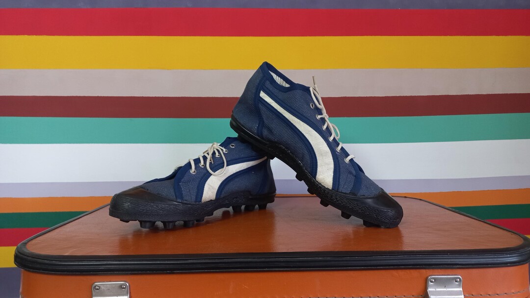 1988 Vintage Soviet Soccer Shoes With Spikes Retro Sport Shoes Size 9 ...