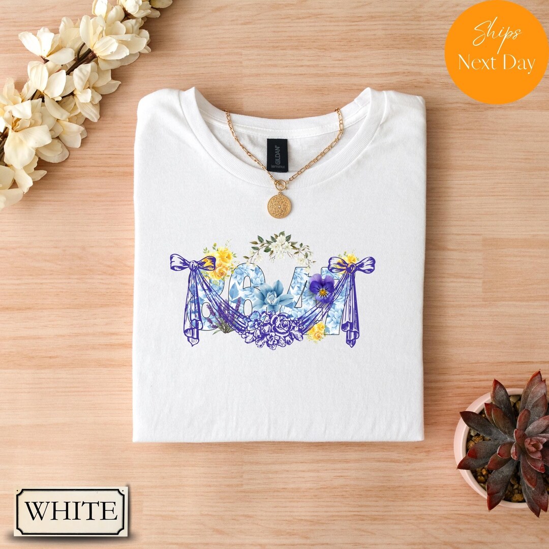 Hidden Message Floral T-shirt – Secret Note Gift Tee – Personalized ...