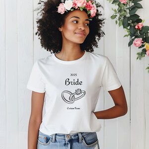 Bridal Party Shirts - Team Bride T-shirts - Bachelorette Party Tee ...