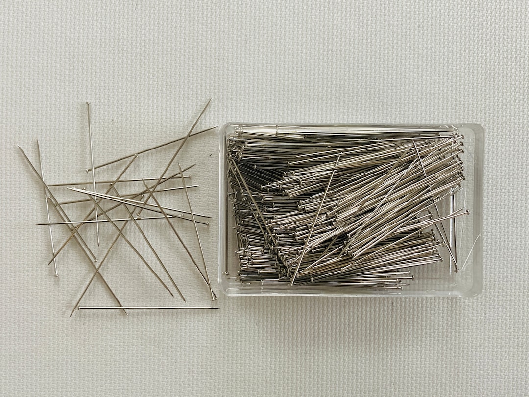 Extra Fine Silk Pins - Etsy