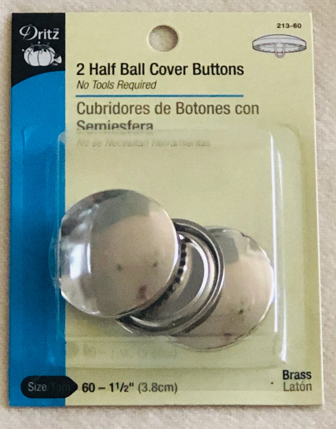 1 1/2" Covered Button Forms - Etsy