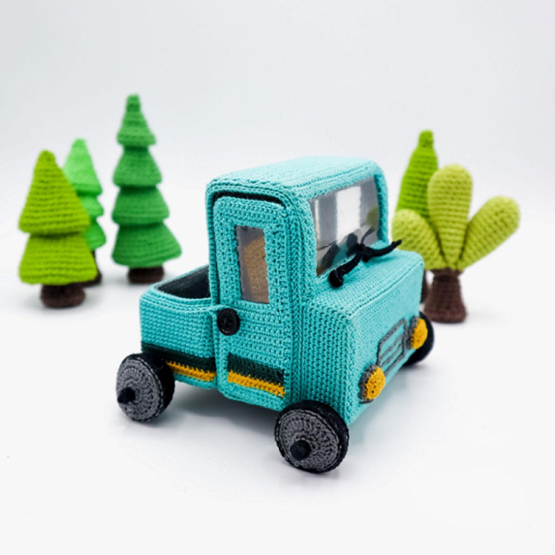 Pickup Truck Crochet Pattern - Etsy