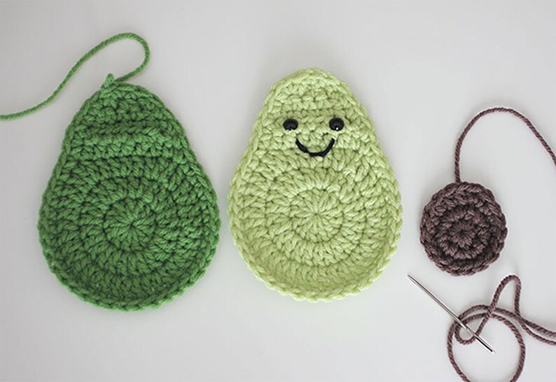 Avocado Crochet Pattern - Etsy