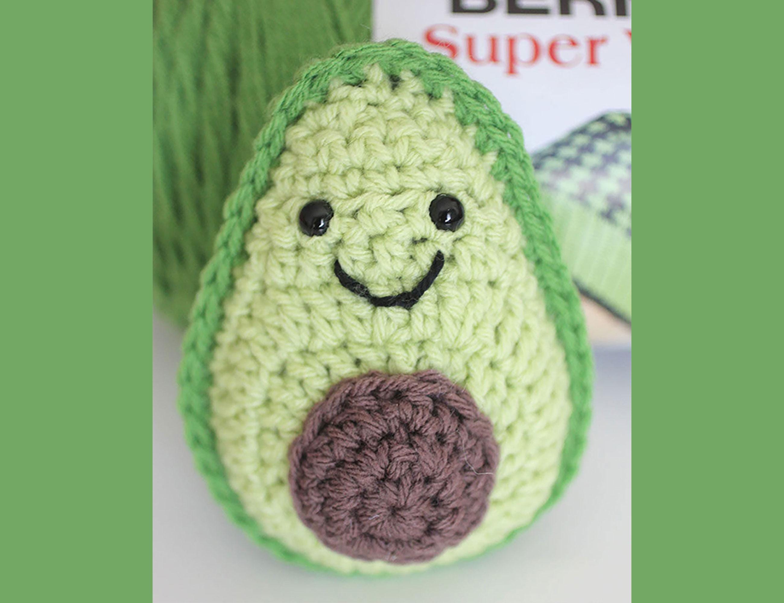 Avocado Crochet Pattern - Etsy
