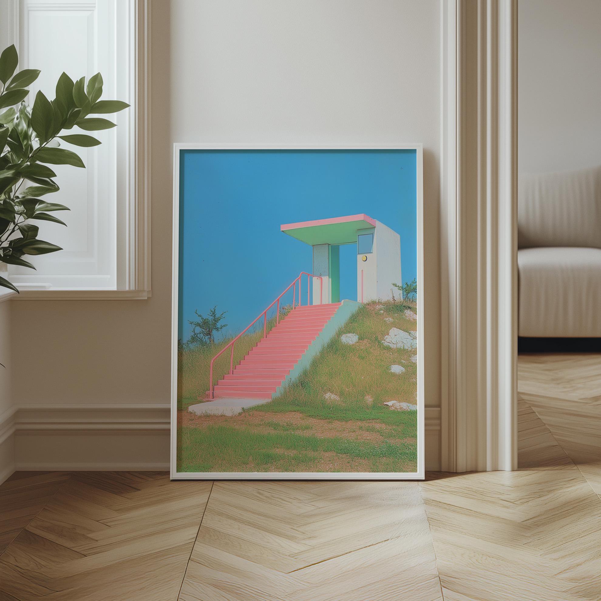 Liminal Space Weirdcore Poster - Dreamcore Aesthetic Print, Backrooms ...