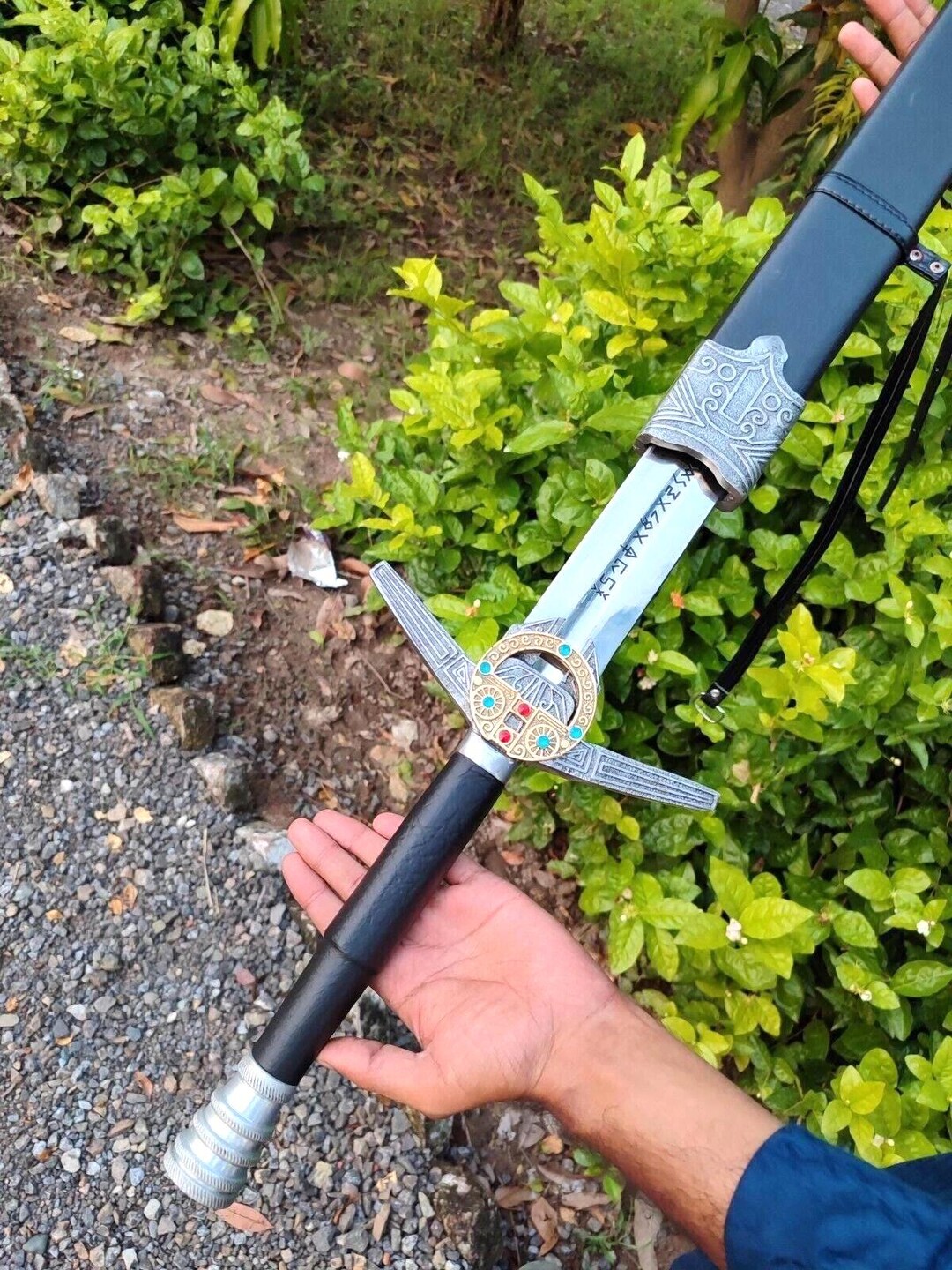 Handmade Witcher 3 Wild Hunt Swords, Feline Steel Sword Geralt of Rivia ...