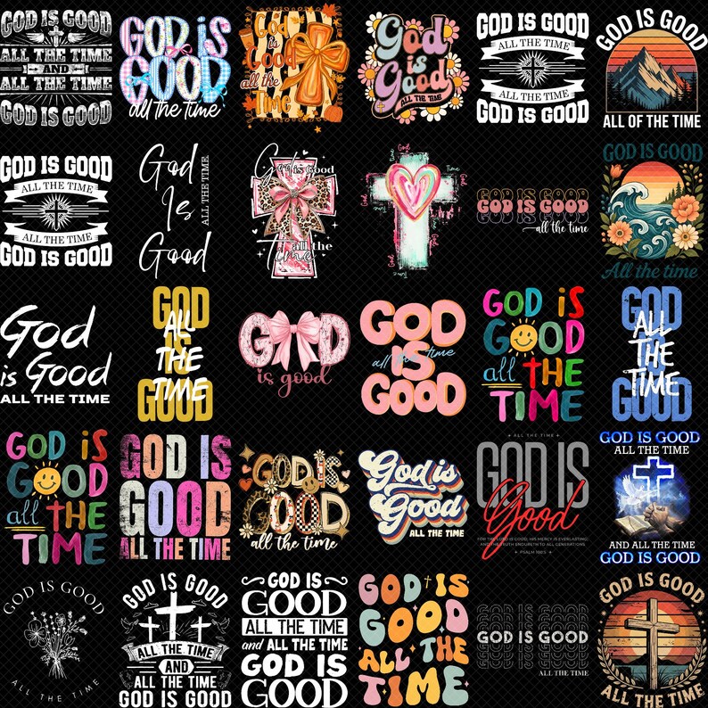 God is Good PNG, Christian Faith PNG, Religious Quote PNG, God is Good ...