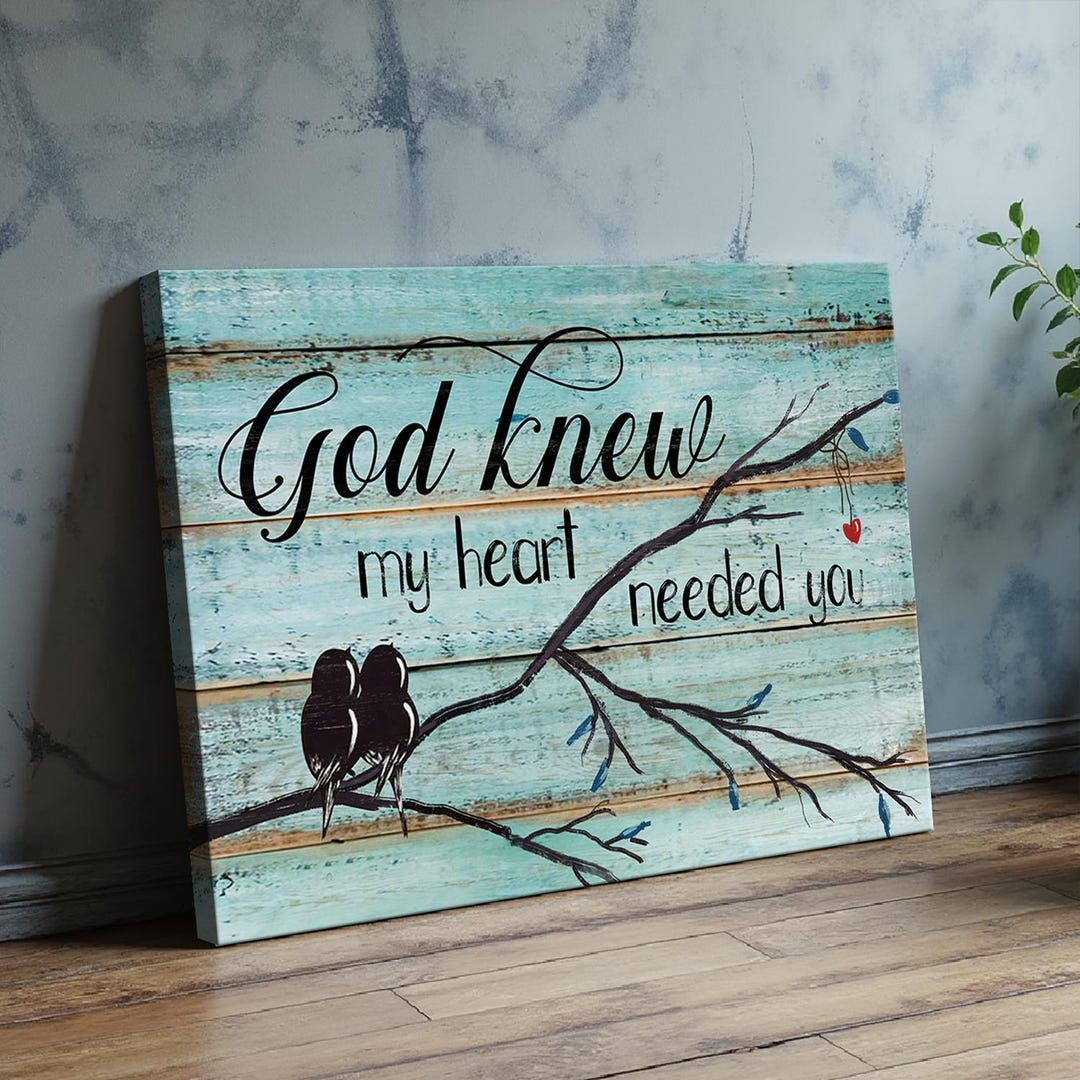 Rustic Coastal Wall Art, Neutral Living Room Decor, Jesus Landscape ...