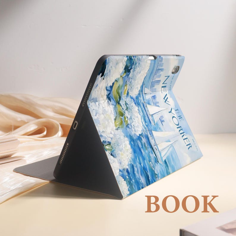 New Yorker iPad Case for iPad Air 5/6/7 11" 13",ipad 5-10th 10.9"10.2 ...