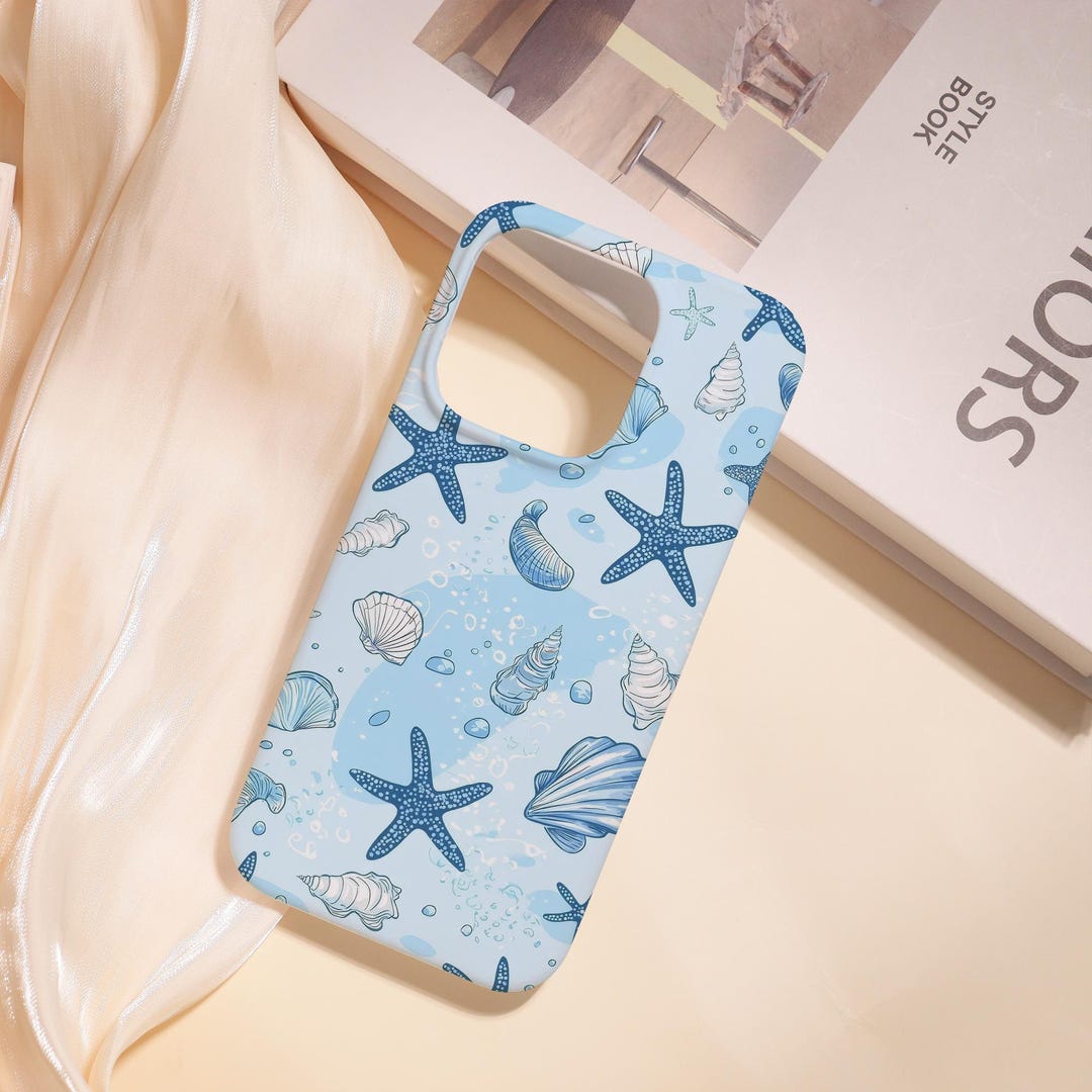 Conch Starfish Hard Phone Case,iphone Air iPhone 17/16/15/14/13/12/11 ...