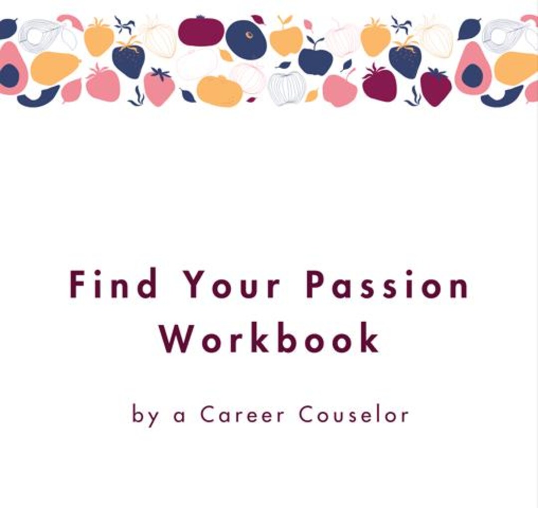 Find Your Passion Workbook - Etsy