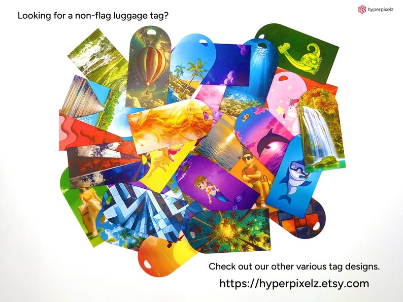 Personalised National Flag Luggage Tags, World Flag Suit Identification ...