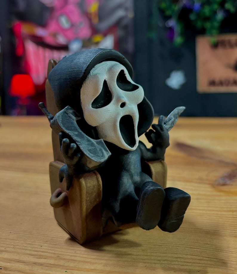 Ghostface / Scream / 3D Print / Horror Fun / Movie Gift - Etsy