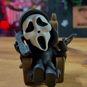 Ghostface / Scream / 3D Print / Horror Fun / Movie Gift - Etsy