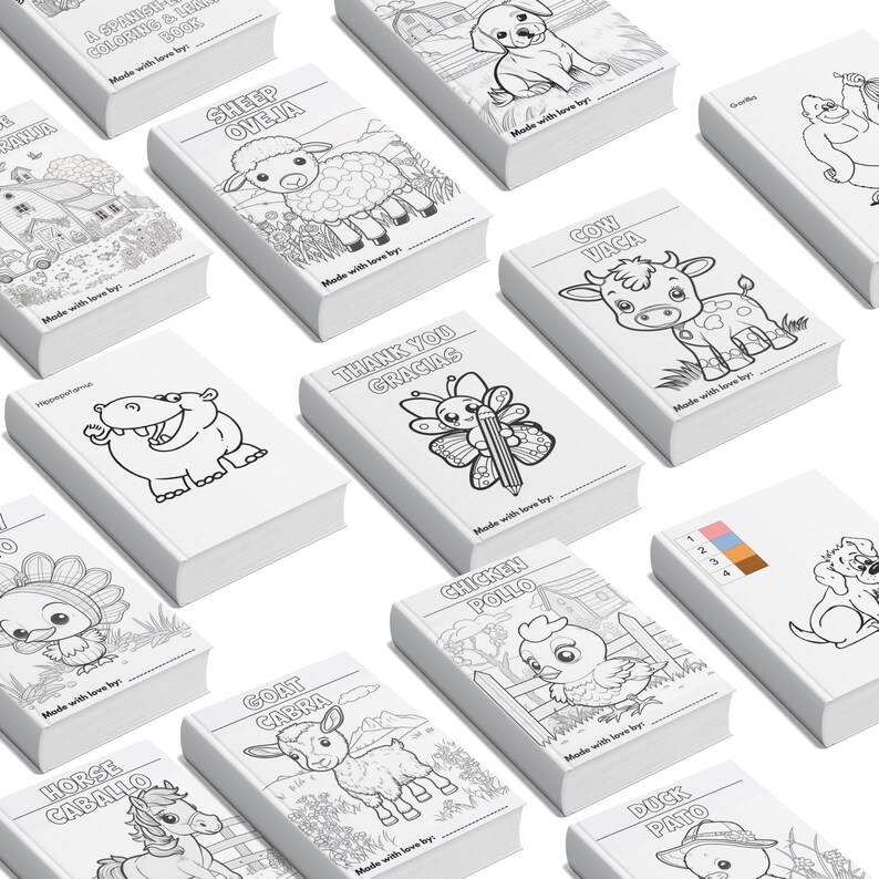 8000+printable Coloring Book Bundle for Kids, Coloring Pages for ...