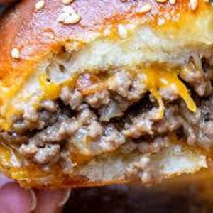 Cheeseburger Sliders Recipe | Easy Party Appetizer | Mini Burger Snack ...