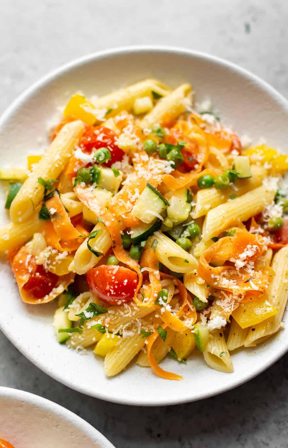 Fresh Pasta Primavera Recipe | Easy Veggie Pasta Dinner | Printable PDF ...