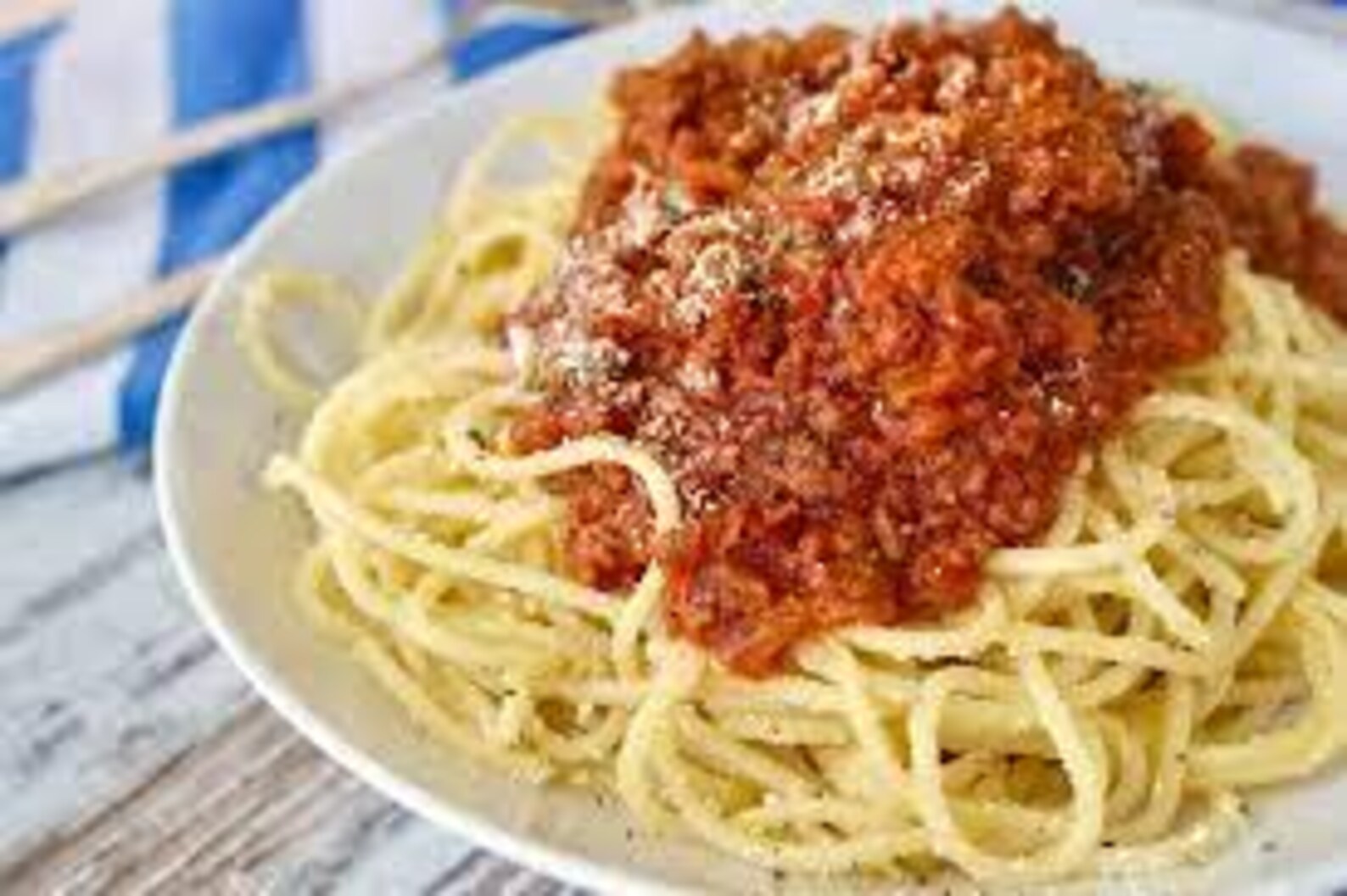 Spaghetti With Meat Sauce Recipe: Italian Dinner (printable PDF) - Etsy