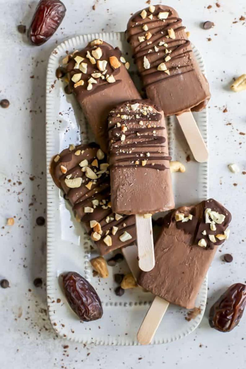 Chocolate Fudge Popsicles Recipe | Creamy Homemade Frozen Treats | Easy ...
