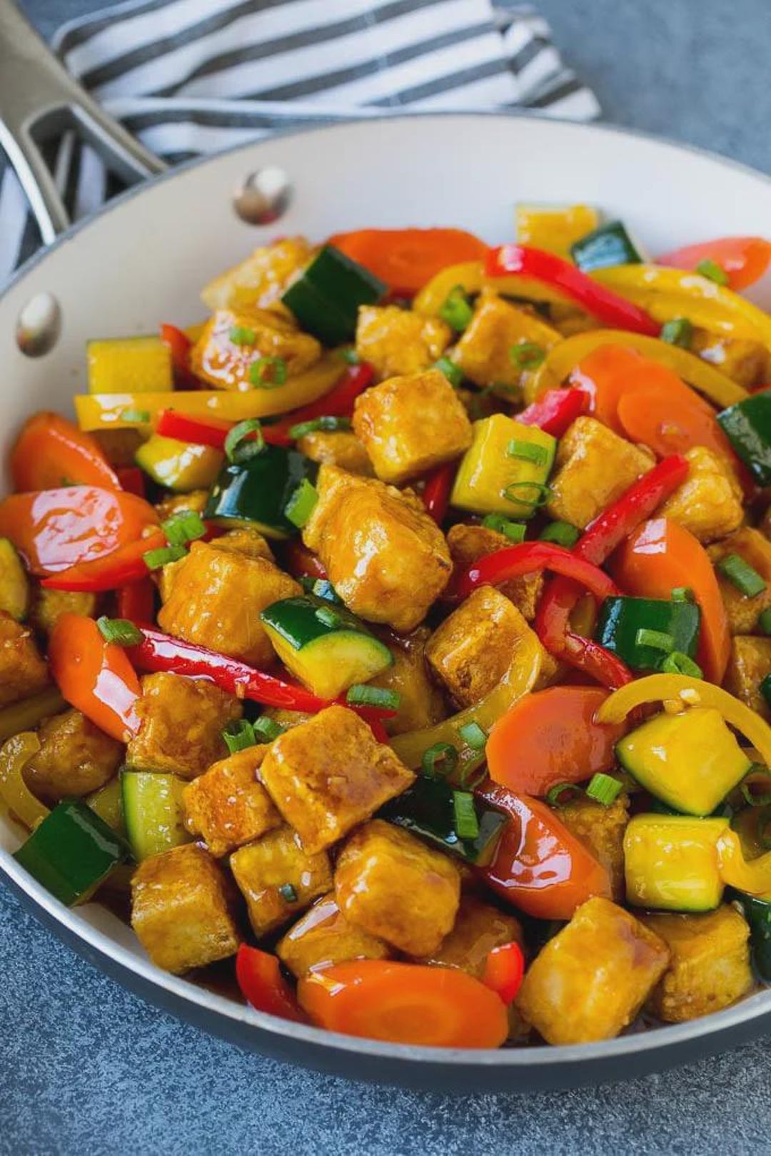 Tofu Stir-fry Recipe | Quick & Healthy Vegan Dinner Idea | PDF Download ...