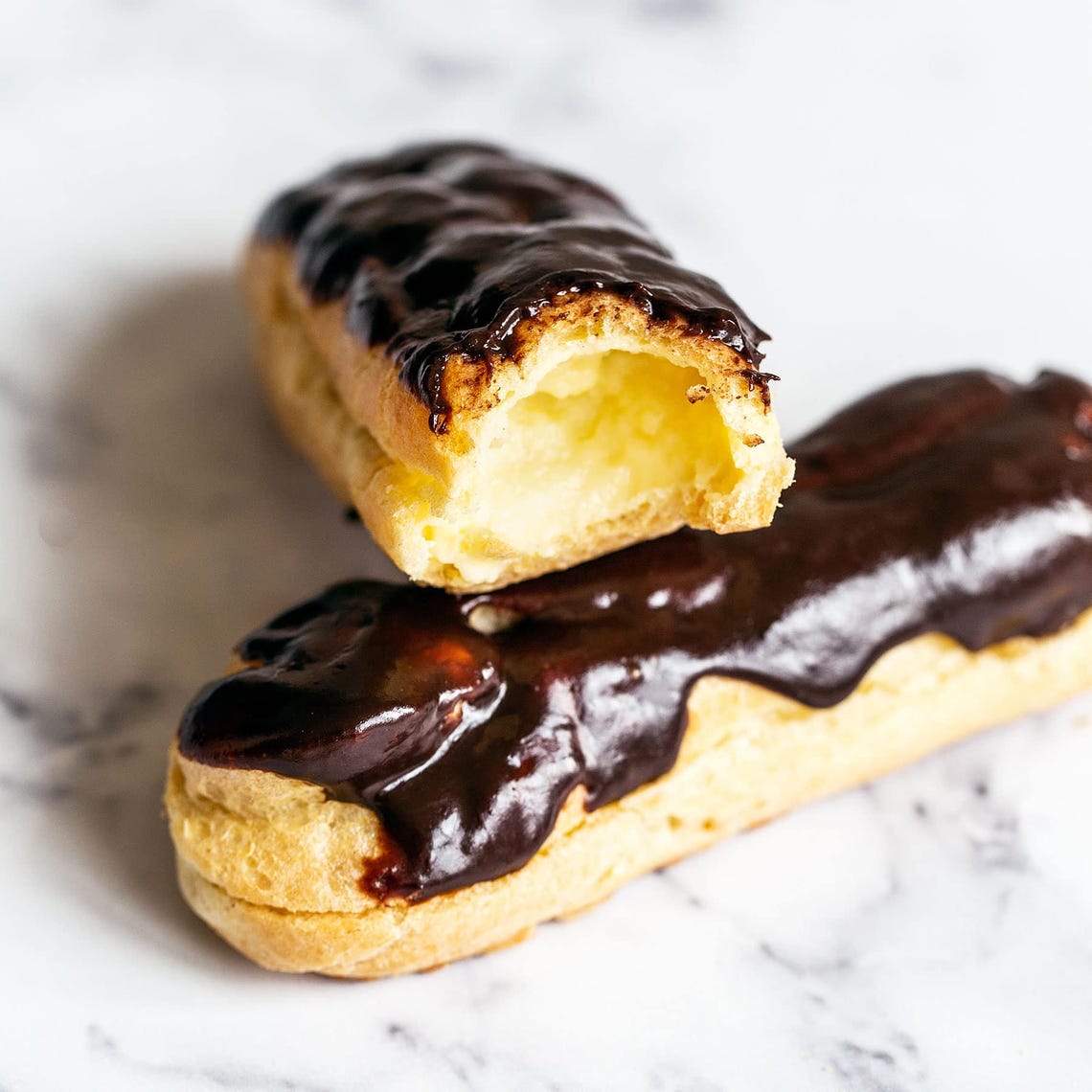 Chocolate Éclairs Recipe | Classic French Pastry With Cream Filling & Chocolate Glaze | PDF ...
