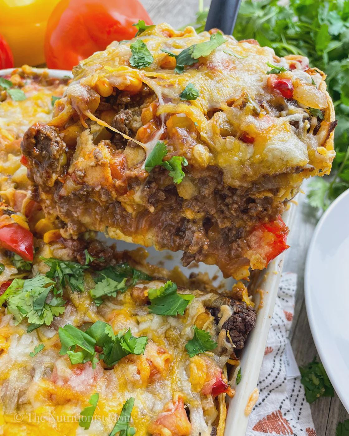 Taco Rice Casserole Recipe | Easy Mexican Dinner With Ground Beef | PDF ...