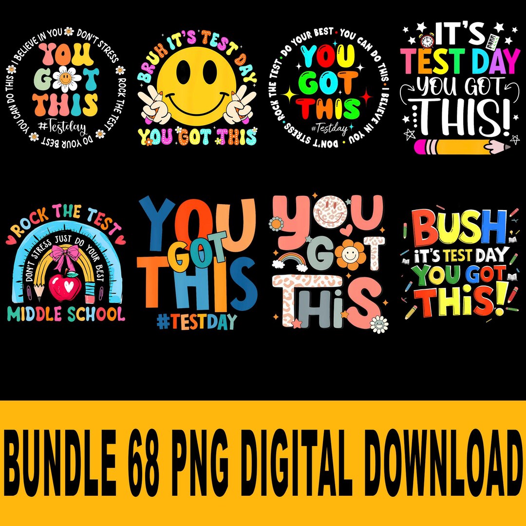 Rock the Test Png, You Got This Png, Testing Day , Don't Stress Just Do ...