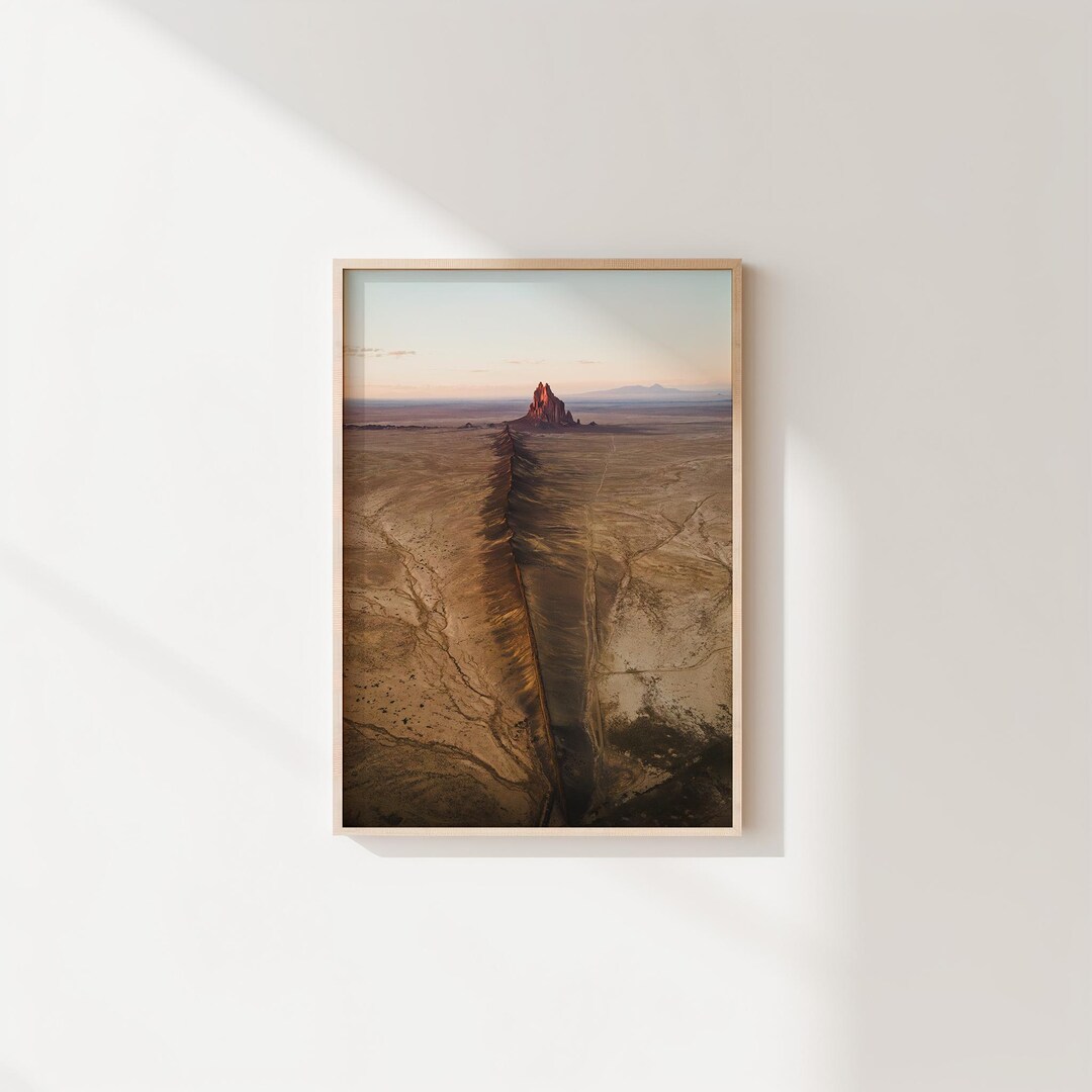 Shiprock Wall Art. Shiprock Print, Nature Wall Art, Downloadable Print ...