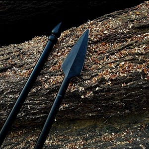 Hand Forged Carbon Steel Spartan Spear: Medieval Reenactment Gift for ...