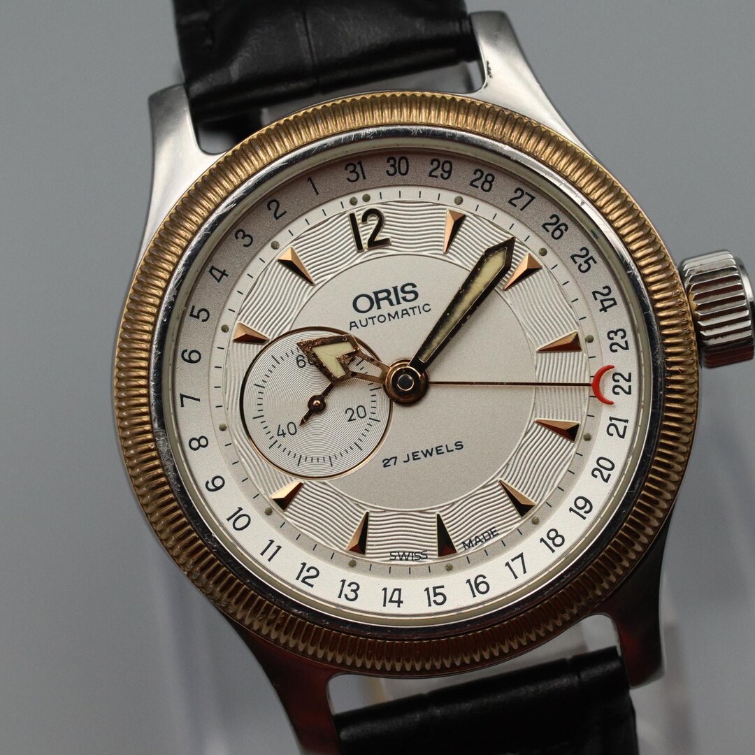 MINT Vintage ORIS Big Crown 7482B Automatic Silver Dial Round Mens ...