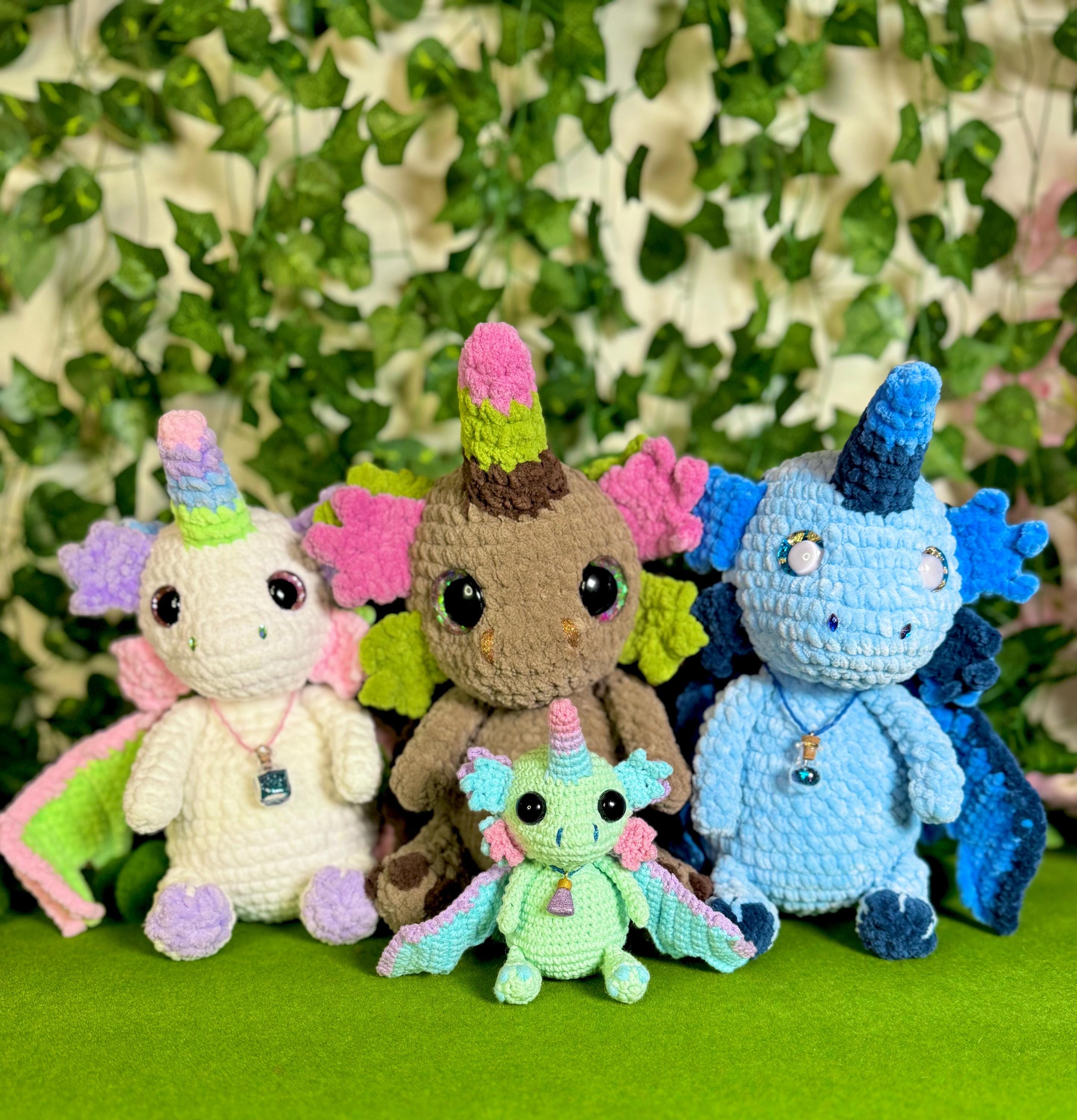 Lunella- the Yarnie Fairy Crochet Pattern, PDF Pattern, Fairy Plushie ...