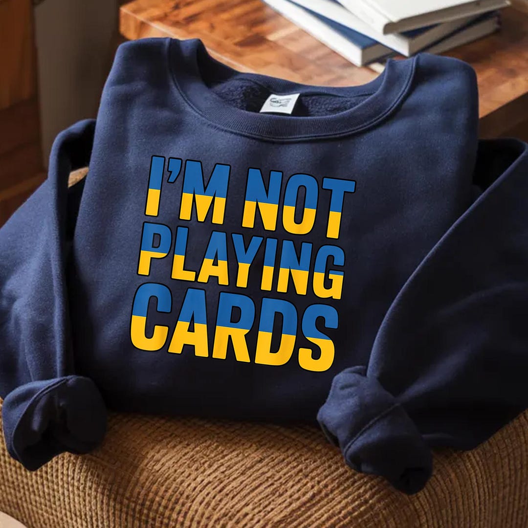 I'm Not Playing Cards Png, Zelensky Png, Zelenskyy Quote, I'm Not Here ...