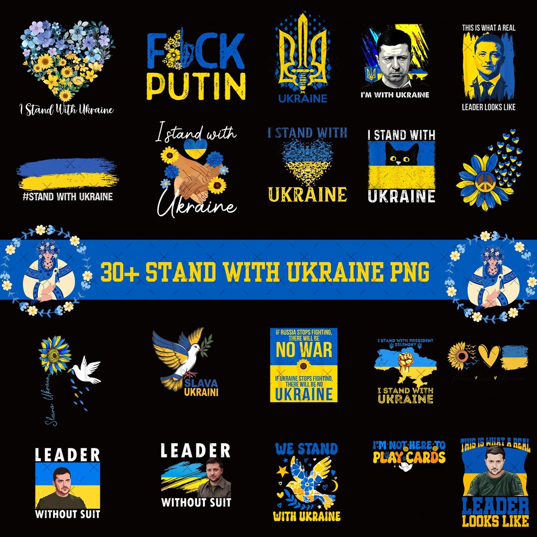 30+stand With Ukraine PNG , Support Ukraine Png Svg, Pray for Ukraine ...